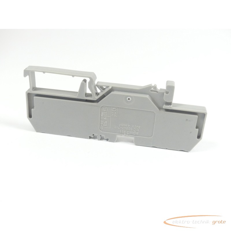 WAGO 281 Klemme IEC 60947-7-1 800V 4mm² grau gebraucht kaufen P0173975