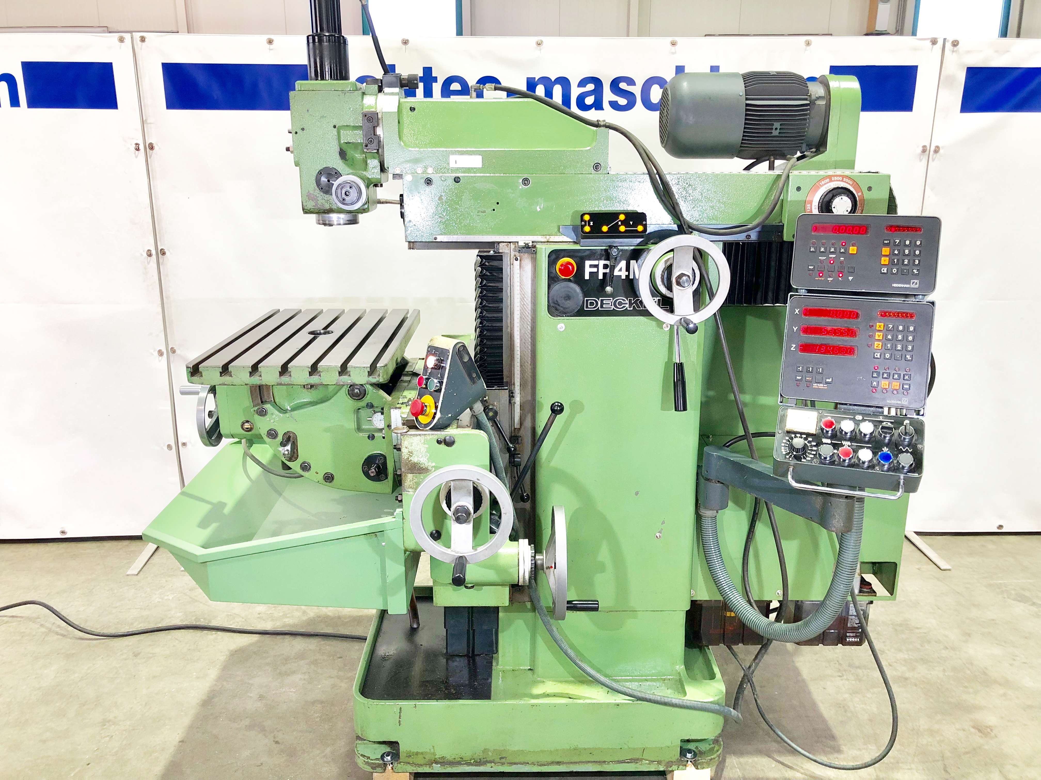 Werkzeugfräsmaschine Deckel FP4 M Aktiv used buy P0222327