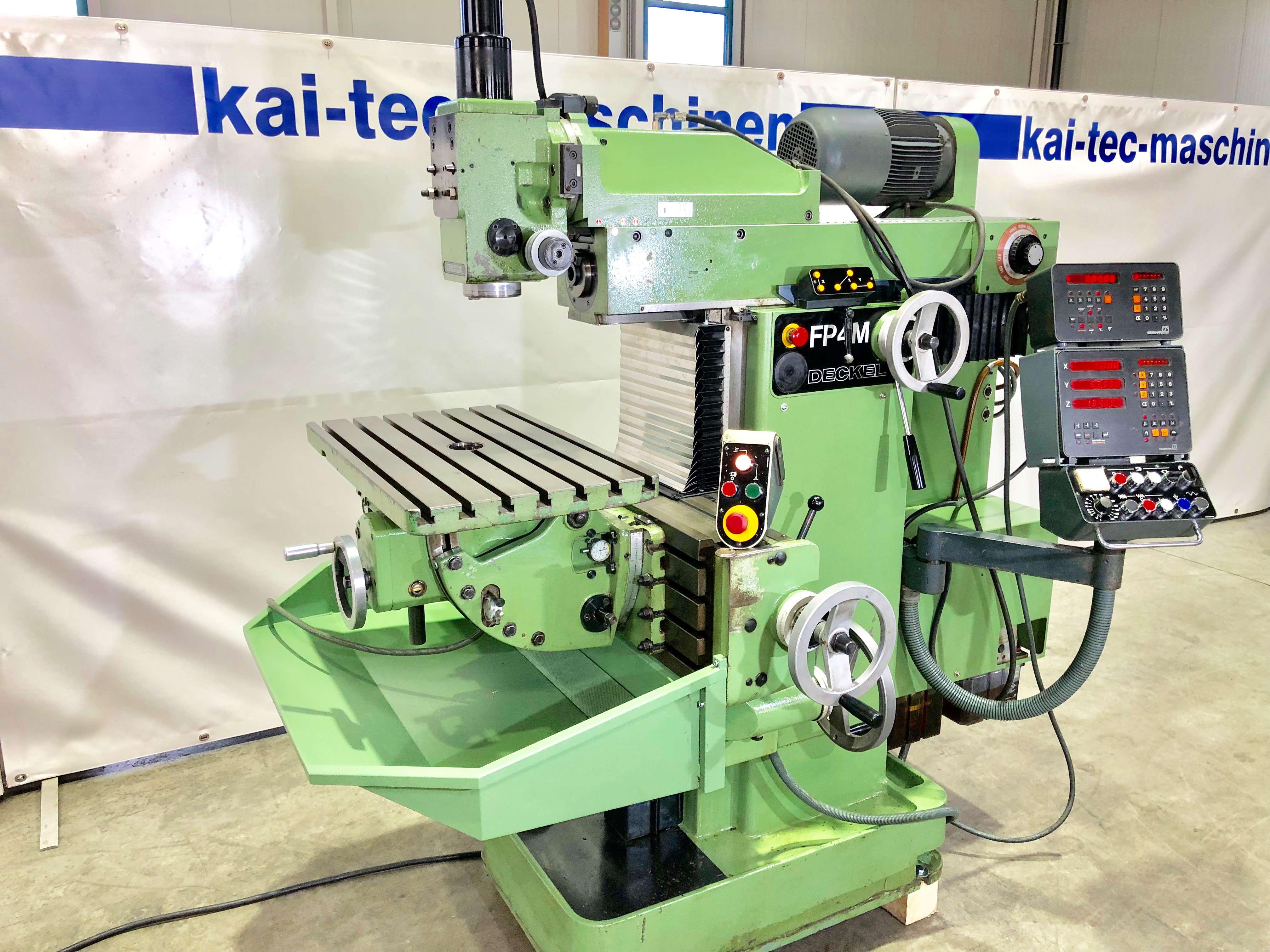 Werkzeugfräsmaschine Deckel FP4 M Aktiv used buy P0222327